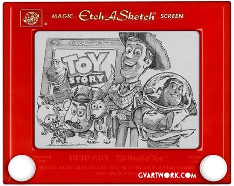 Toy Story Etch A Sketch Etch A Sketch Etch A Sketch Art Sketches