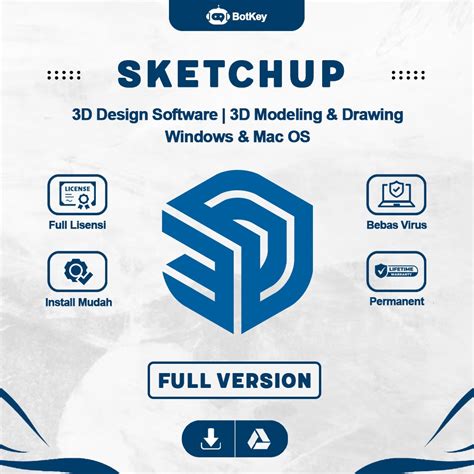 Jual Sketchup Pro Vray Enscape 2026 2025 2024 2023 2022 2021 2020 2019 2018 2017 2016 2015