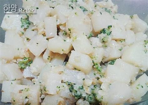 감자브로콜리조림