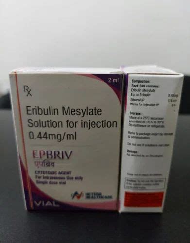 Eribulin Mesylate Injection Strength 044 Mgml At ₹ 22000vial In Nagpur