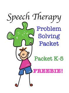 1000 Images About Problem Solving On Pinterest Problem Solving Speech Therapy And Graphic