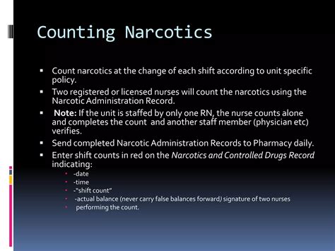 Narcotics Pptx