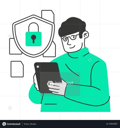 Data Loss Prevention Illustration Free Download Crime And Security Illustrations Iconscout