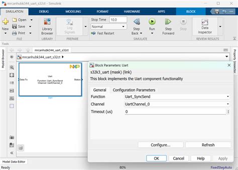 sending data via uart and monitoring signals with freemaster nxp