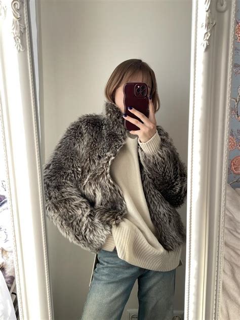 Шубка з еко хутра хутряна шуба штучна еко шубка як в Zara — ціна 1350 грн у каталозі Шуби