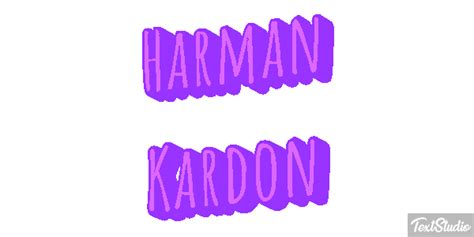Harman Kardon Brand Animated GIF Logo Designs