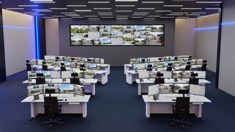 Advanced Security Operations Centre Singapore Spf Control Room Consoles