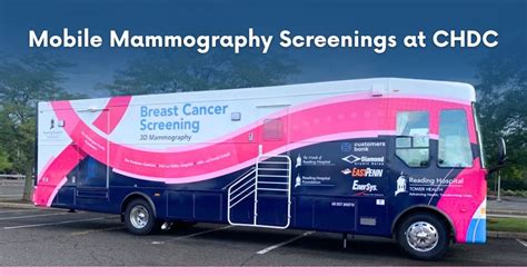 Mobile Mammography Screenings In Pottstown Chdc