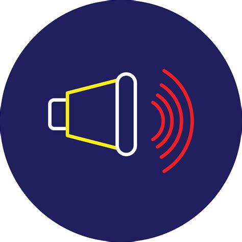 Speaker Line Multicolor 9570595 Vector Art At Vecteezy