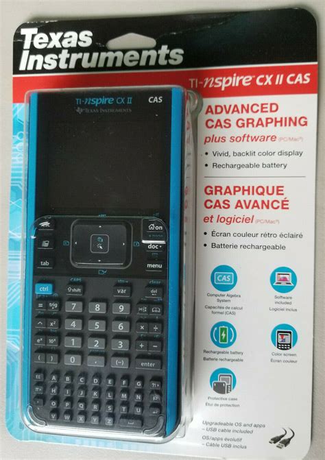 Texas Instruments Ti Nspire Cx Ii Cas Graphing Calculator Ebay