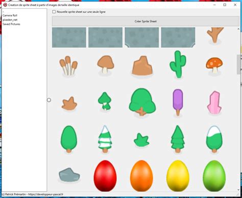 Spritesheet Creator By Gamolf