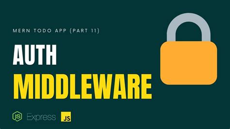 how to protect routes using a middleware node js and express js youtube