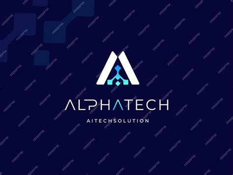 Premium Vector Modern Initial Letter A Analytic Access With Digital