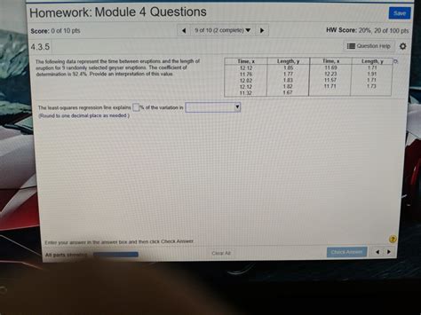 Solved Homework Module 4 Questions Save Score 0 Of 10 Pts