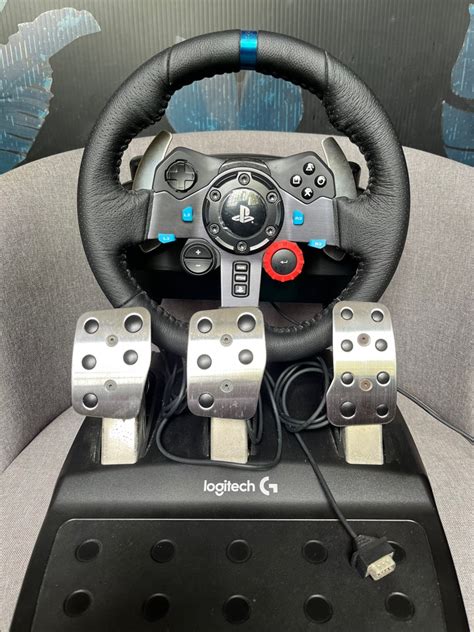 Logitech G Steering Wheel Video Gaming Gaming Accessories Controllers On Carousell