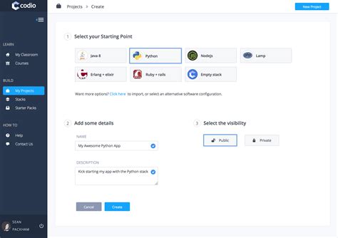 virtual computing and programming cloud labs codio
