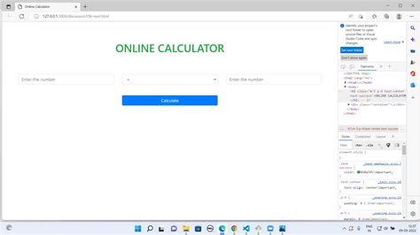 Task Bootstrap Forms Online Calculator · Akash Coded Mern