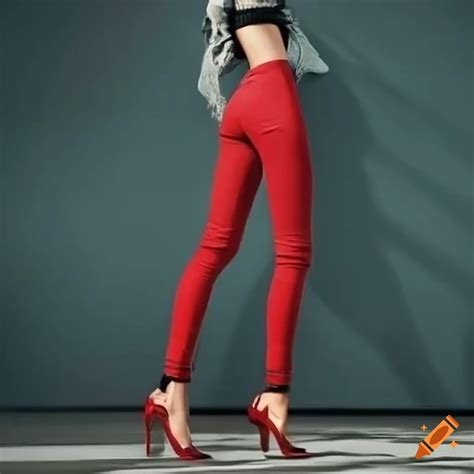 Fashion Inspiration For Black Skinny Jeans And Red Top