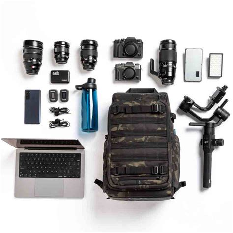 Tenba Axis V2 20l Backpack Multicam Black Rockbrook Camera