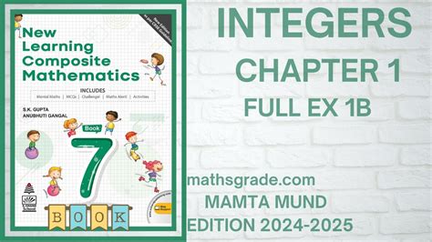 New Learning Composite Mathematics Class 7 Chapter 1 Full Exercise 1b