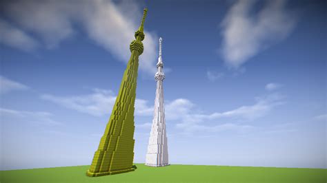 Tokyo Sky Tree Minecraft Map
