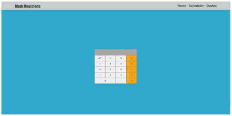 Github Marwandev Math Magicians A React App For Random Math Related Quote In Addition To