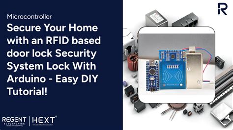 Secure Your Home With An Rfid Based Door Lock Security System Lock With Arduino Easy Diy