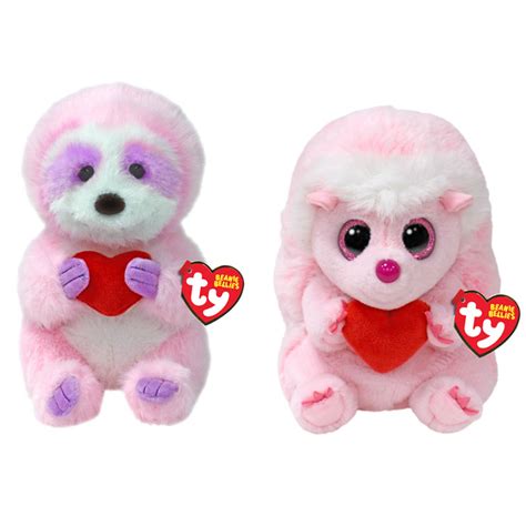 Ty Beanie Babies Bellies Set Of 2 Valentines Day 2025 Releases