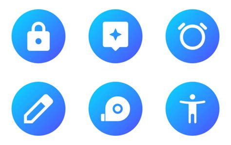 Essential Ui Icon Pack Gradient Fill 130 Svg Icons