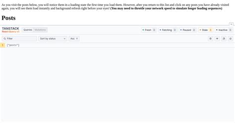Tanstackquery Example React Basic Codesandbox