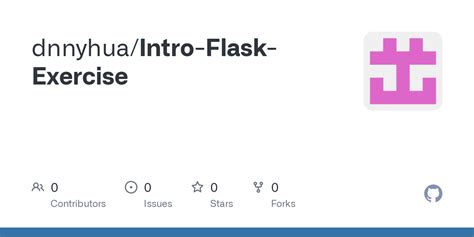 GitHub Dnnyhua Intro Flask Exercise
