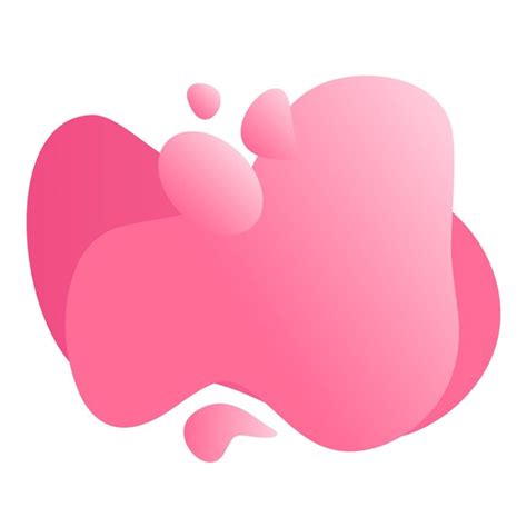 Premium Vector Abstract Liquify Fluid Shape Gradient Color Background