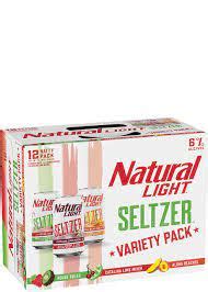Natural Light Hard Seltzer Variety 12 Pack12oz Cans Beverages2u