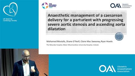 mohamed mostafa on linkedin presented a case report in the obstetric anaesthetists association…