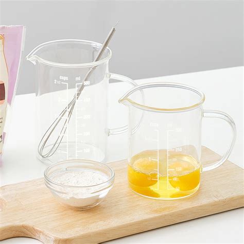 프리미엄 비커 내열 유리 계량컵 350ml 홈카페 유리잔 컵 저그 감도 깊은 취향 셀렉트샵 29cm