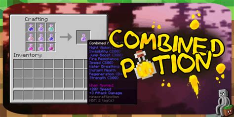 Mod Combined Potions 1 11 2 1 12 2 Minecraft France