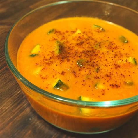 Creamy Spiced Carrot And Zucchini Soup Recipe Seek Spark Shine