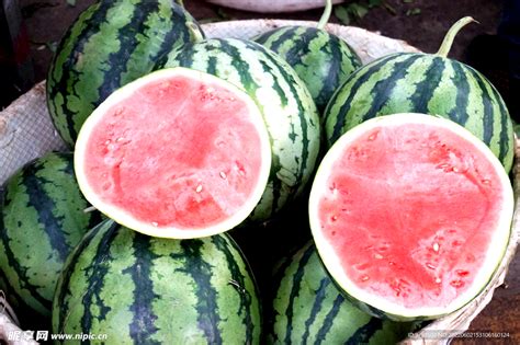 西瓜摄影图 水果 生物世界 摄影图库 昵图网
