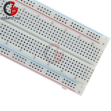 Mb102 830 Tie Points Solderless Pcb Breadboard Mb Grandado