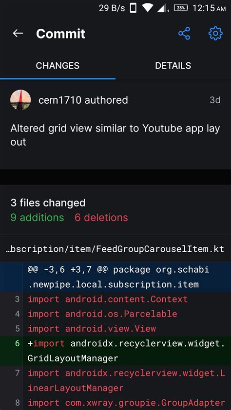 Found This Commit On Newpipe Github Are We Getting Bigger Thumbnails Like Youtube Rnewpipe