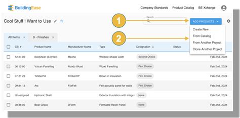 Overview 5 Ways To Add Products Buildingease