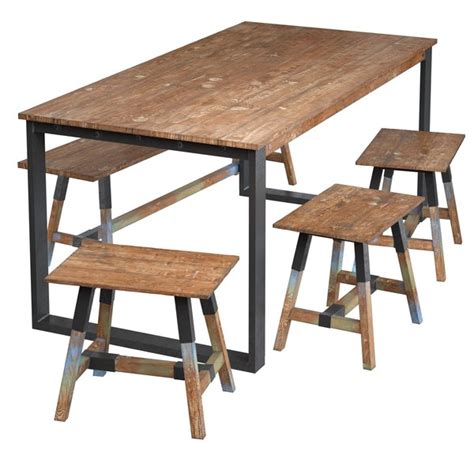 3d Ining Table Solid Teak Model