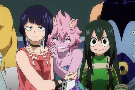 Kyoka Jiro Mina Ashido And Tsuyu Asui By Pokearceus On Deviantart