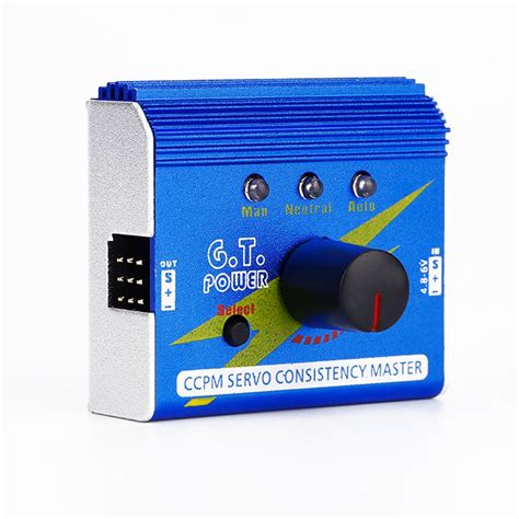 Aluminum RC Servo Tester RCmall CH ECS Multi Consistency Speed Controller Checker CCPM Master