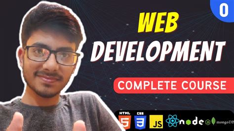 complete web development course announcement youtube