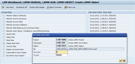 Lsmw Standard Batchdirect Input Step By Step Manual Sap 4 All