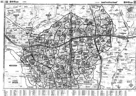 エリア地図豊中市