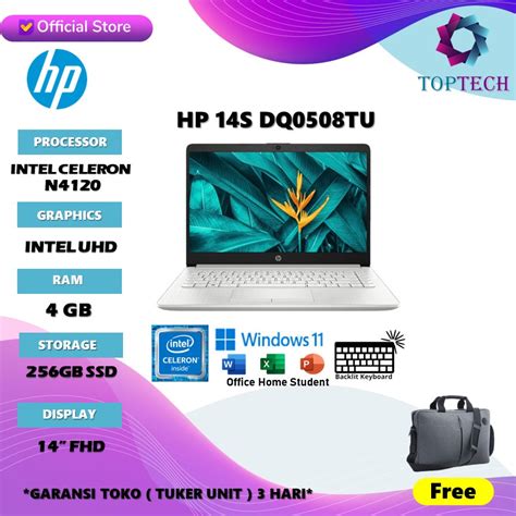 Jual Laptop Hp S Dq Tu N Ram Gb Gb Ssd W Shopee Indonesia