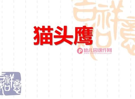 中班美术课件PPT猫头鹰PPT课件图片 幼儿园课件网
