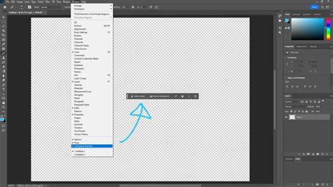How To Show And Hide Contextual Task Bar In Photoshop